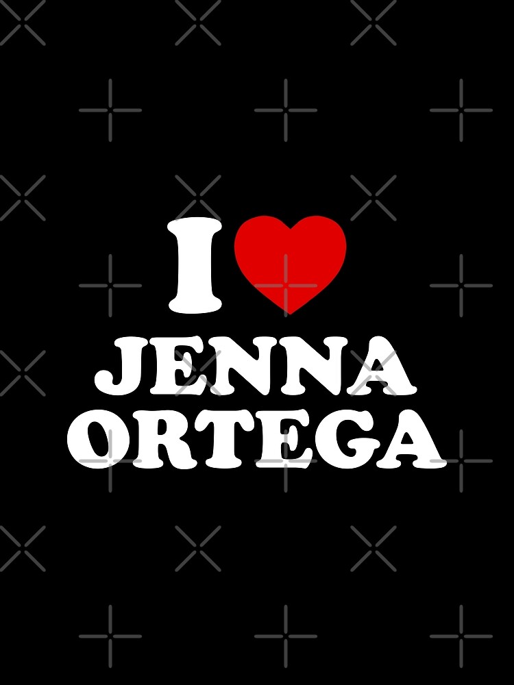 "I love Jenna Ortega" Poster for Sale by Introvertz | Redbubble