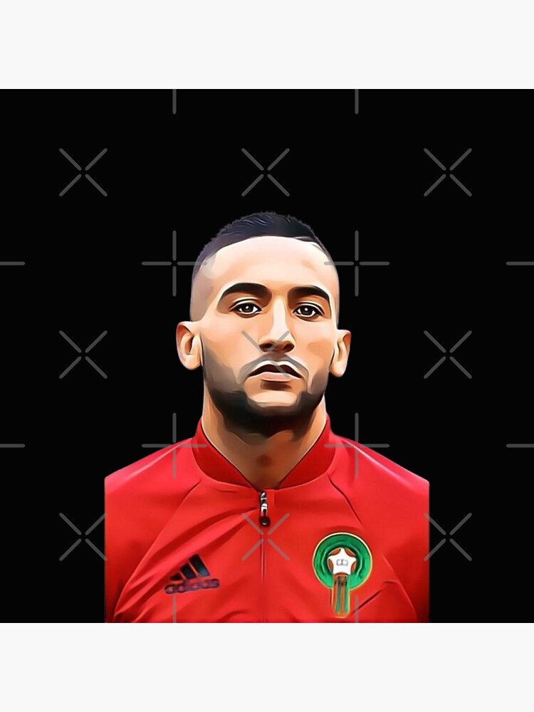 "Hakim Ziyech Cartoon" Poster for Sale by StellaStoria | Redbubble