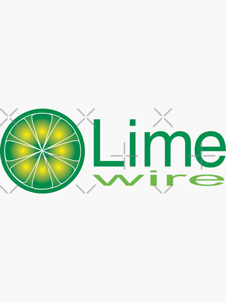 "Retro Limewire (Alt)" Sticker for Sale by DLutfy | Redbubble