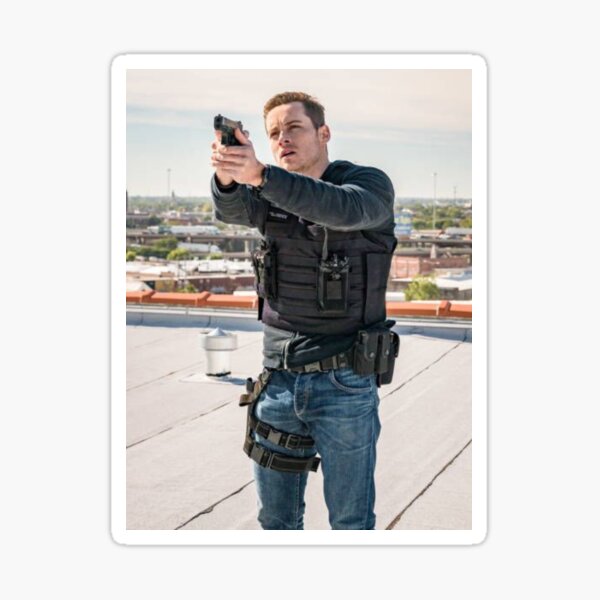 "Detective Jay Halstead CHICAGO PD, One Chicago" Sticker for Sale by ...