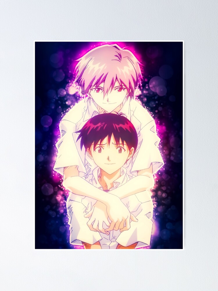 Kaworu Nagisa Neon Genesis Evangelion Fanart Anime Waifu Poster For Sale By Spacefoxart
