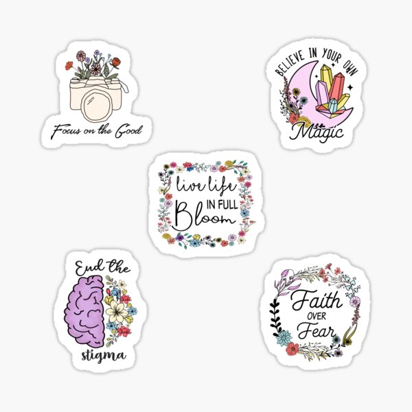 "Christian Inspirational Quotes Pack" Sticker for Sale by Cross-of ...