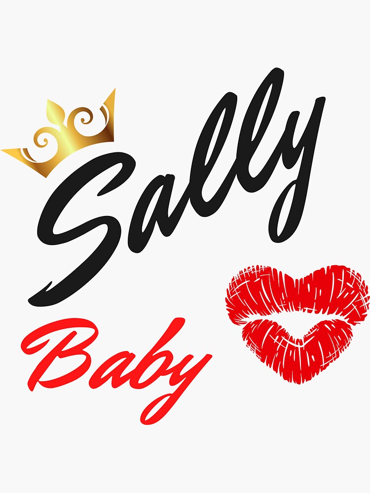 "Sally Baby" Sticker for Sale by GiftedCreatives | Redbubble
