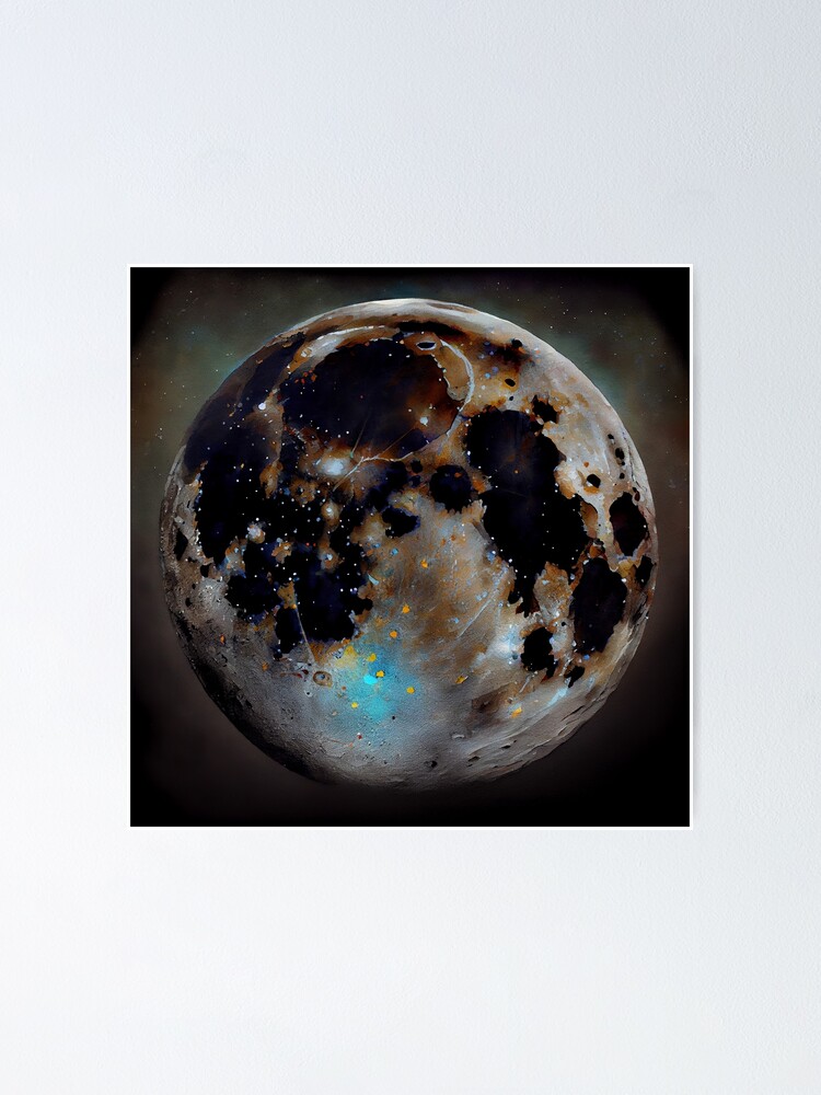 "Luna" Poster for Sale by Red-Alien | Redbubble