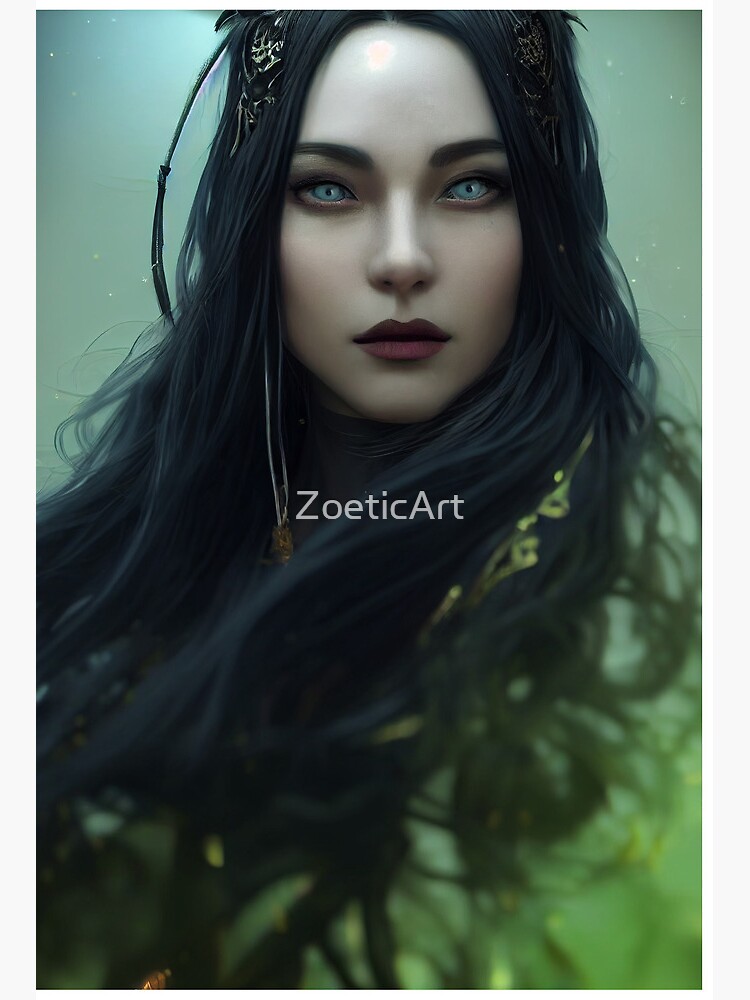 "Witch DnD Character Concept" Art Board Print for Sale by ZoeticArt ...