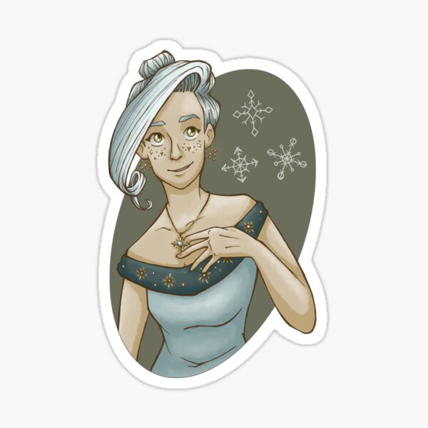 "Glitter and Glisten" Sticker for Sale by artofzan | Redbubble