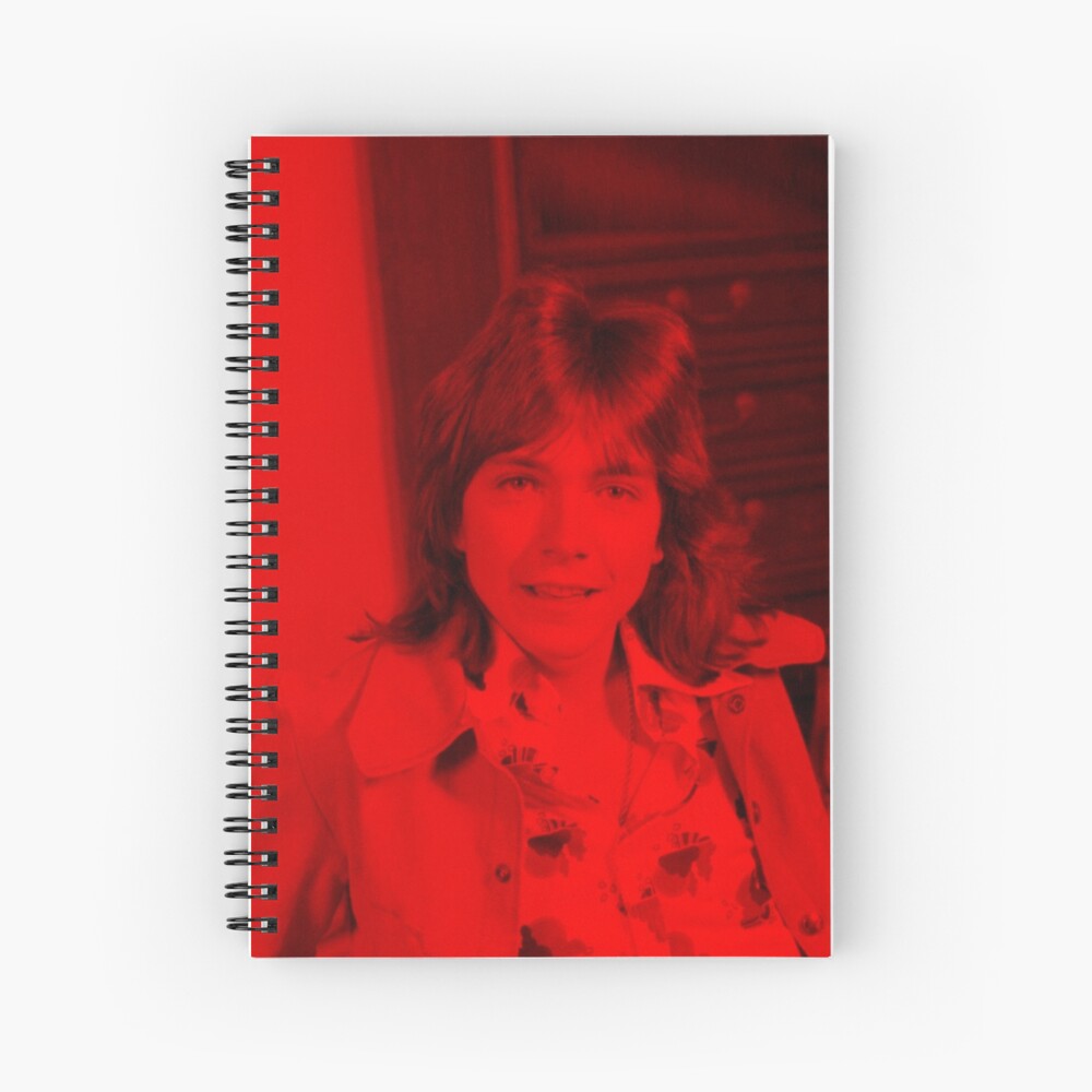 "David Cassidy - Celebrity" Spiral Notebook for Sale by Powerofwordss ...