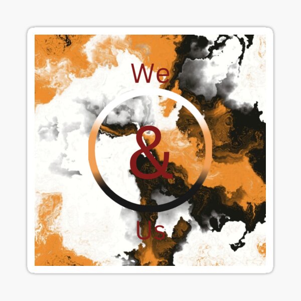 "We & Us Pride Colors" Sticker for Sale by DiviDIDSystem | Redbubble