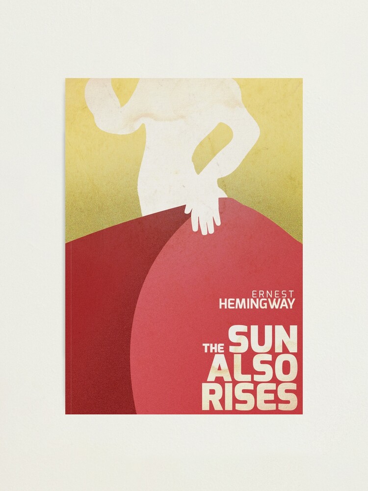 "Ernest Hemingway, the sun also rises, fiesta, vintage illustration for ...