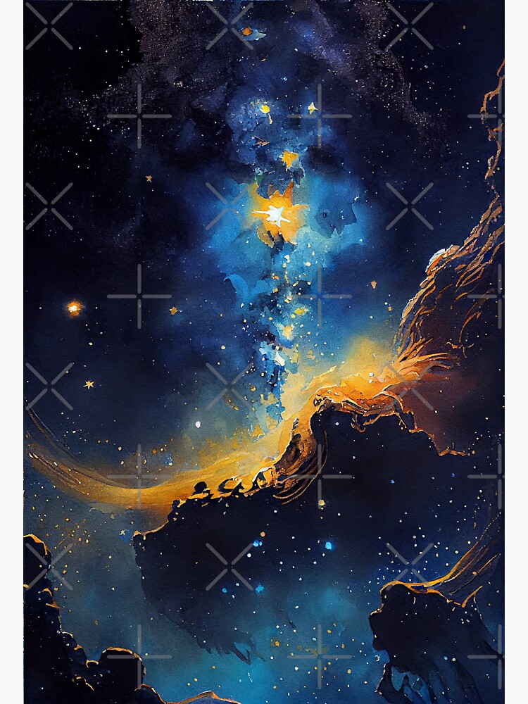 "The Watcher's Star" Sticker for Sale by Red-Alien | Redbubble