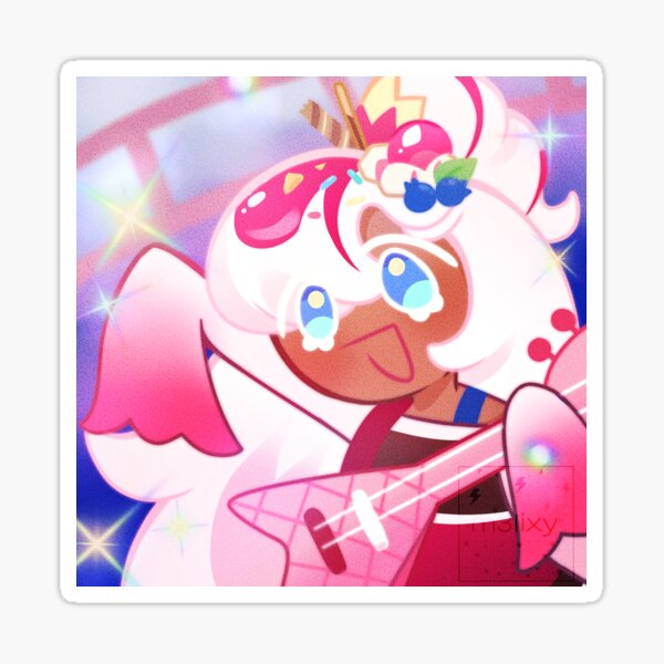 "Paru Paru Parfait~!!" Sticker for Sale by Mel1xy | Redbubble
