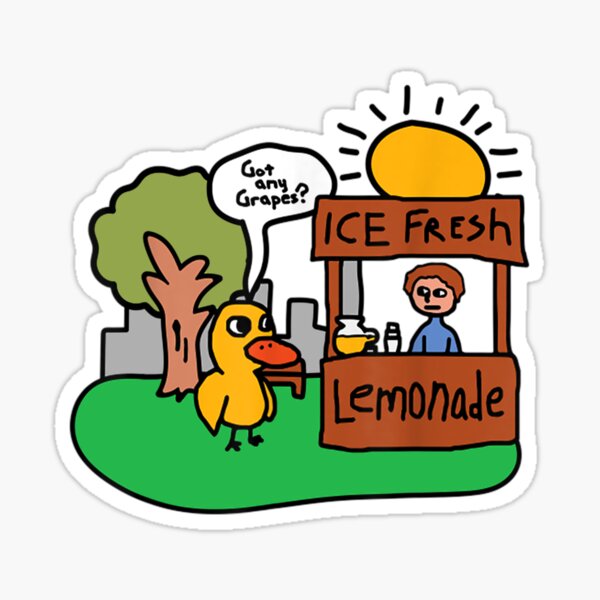 "Got Any Grapes - Fresh Grapes Got Any Ice Lemonade Stand, Funny Cute ...