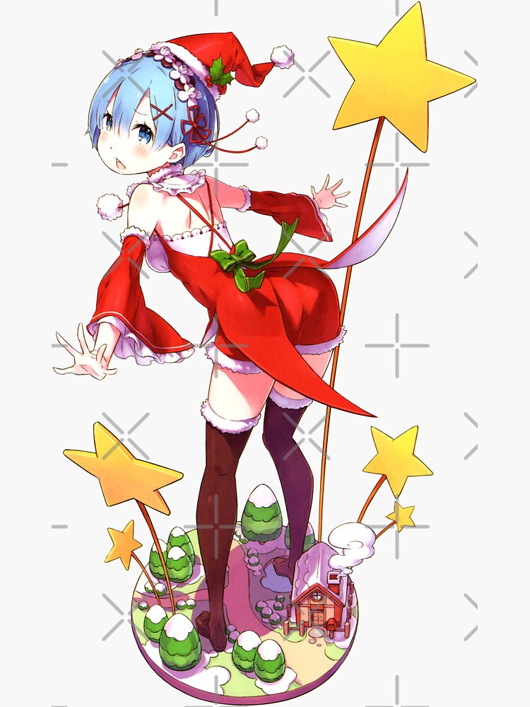 "Elf Rem" Sticker for Sale by UwuOtakuStore | Redbubble