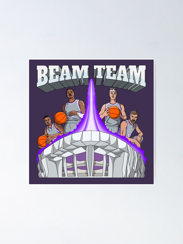 "Beam Team - Sacramento Kings Basketball" Poster for Sale by sportsign ...