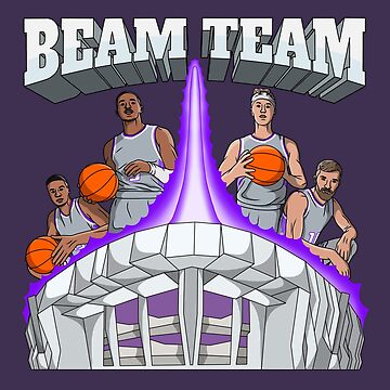 "Beam Team - Sacramento Kings Basketball" Sticker for Sale by sportsign ...