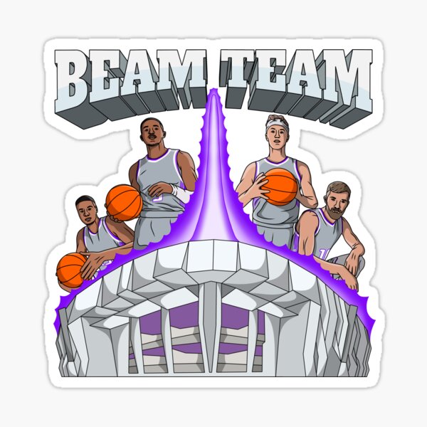 "Beam Team - Sacramento Kings Basketball" Sticker for Sale by sportsign ...