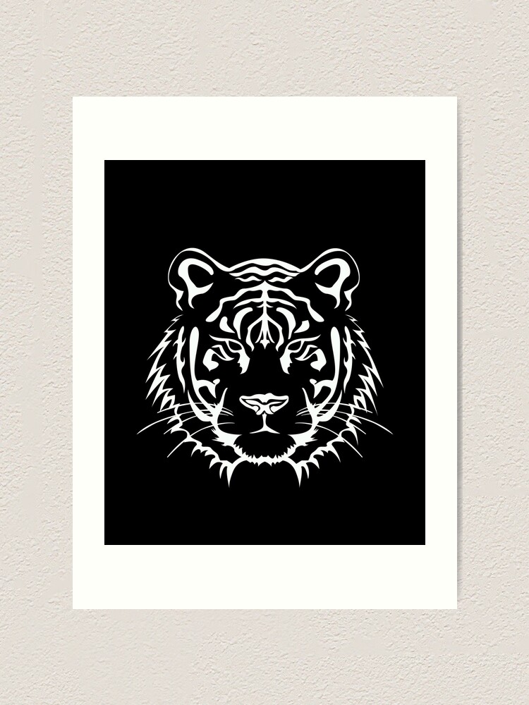 "Black tiger" Art Print for Sale by JessyMarketing | Redbubble