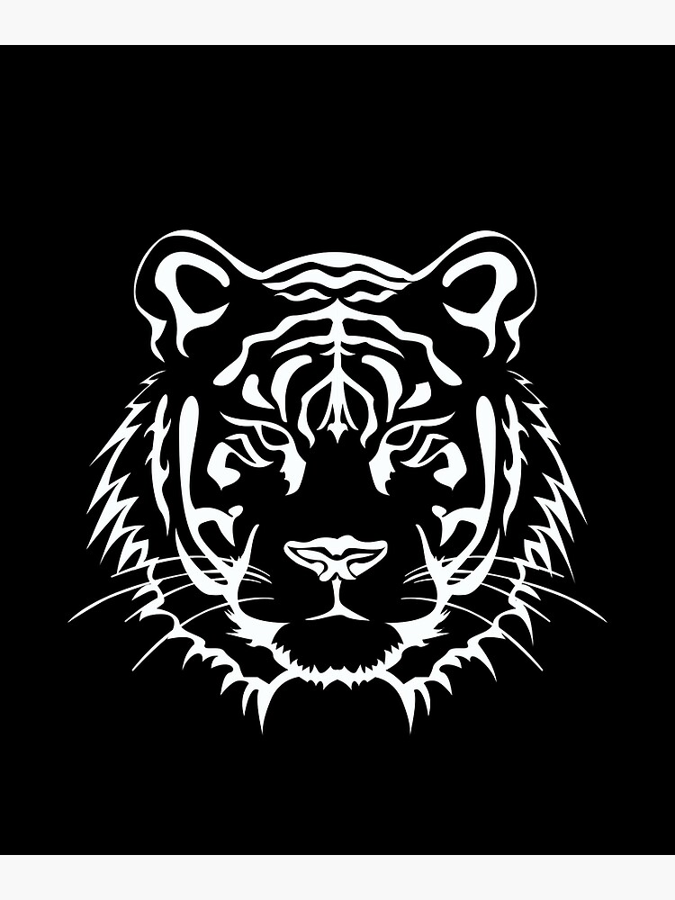"Black tiger" Art Print for Sale by JessyMarketing | Redbubble