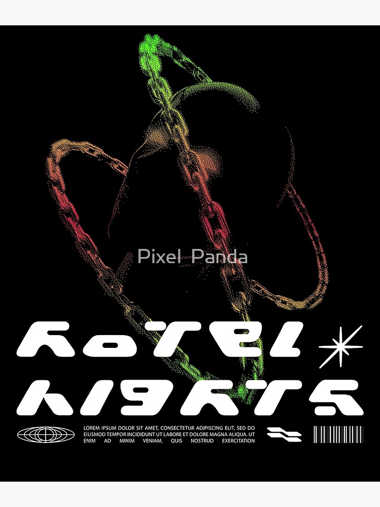 "Illusion Vision Night Y2K Year 2000 problem Style" Poster for Sale by ...