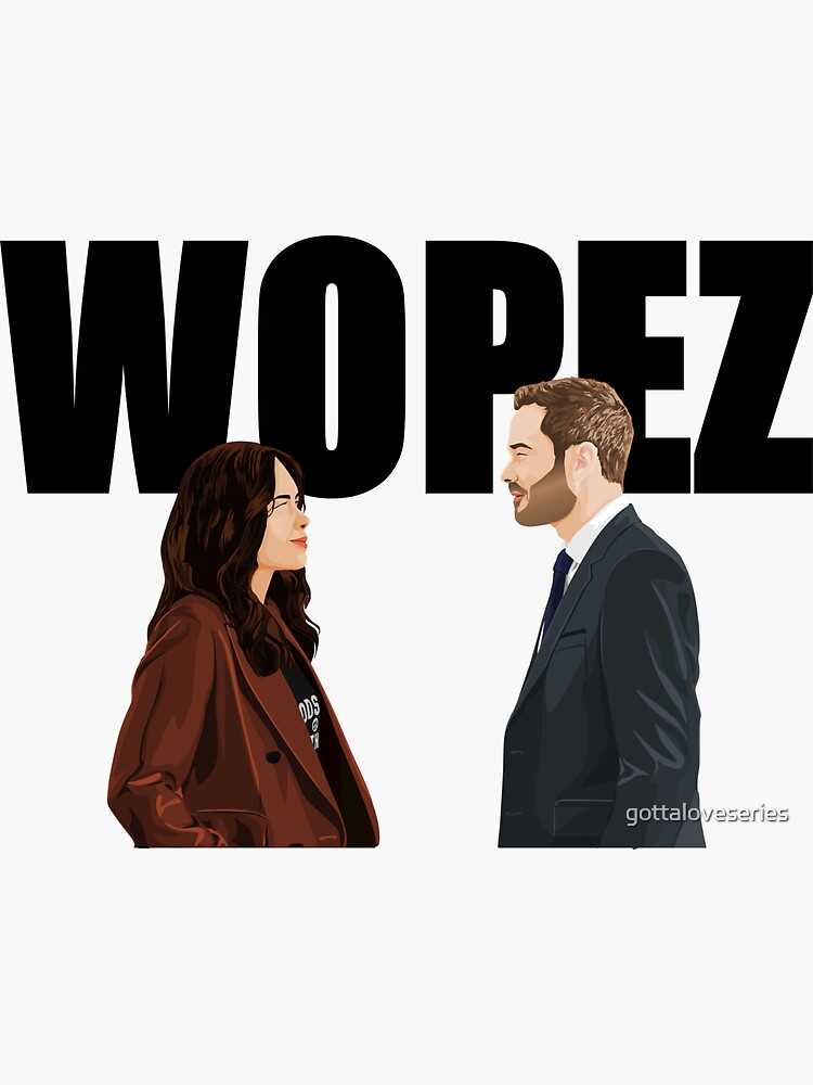 "Wopez | The Rookie" Sticker for Sale by gottaloveseries | Redbubble