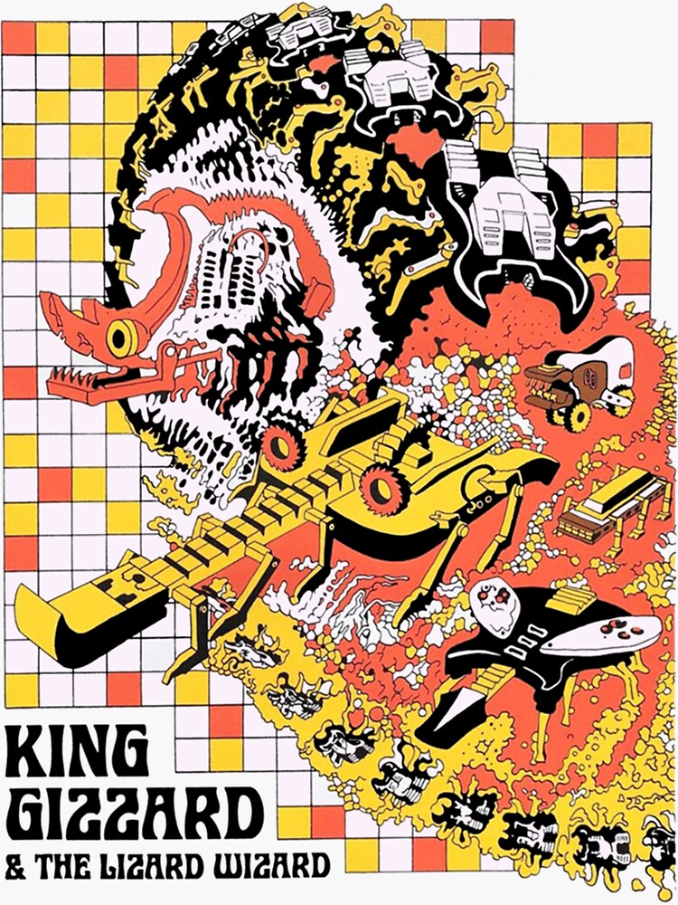 "King Gizzard and the Lizard Wizard - Cubist Psych , Original ...