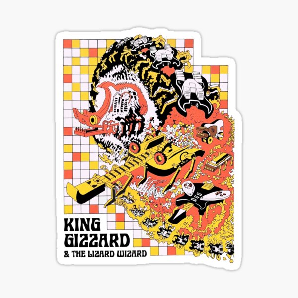 "King Gizzard and the Lizard Wizard - Cubist Psych , Original ...