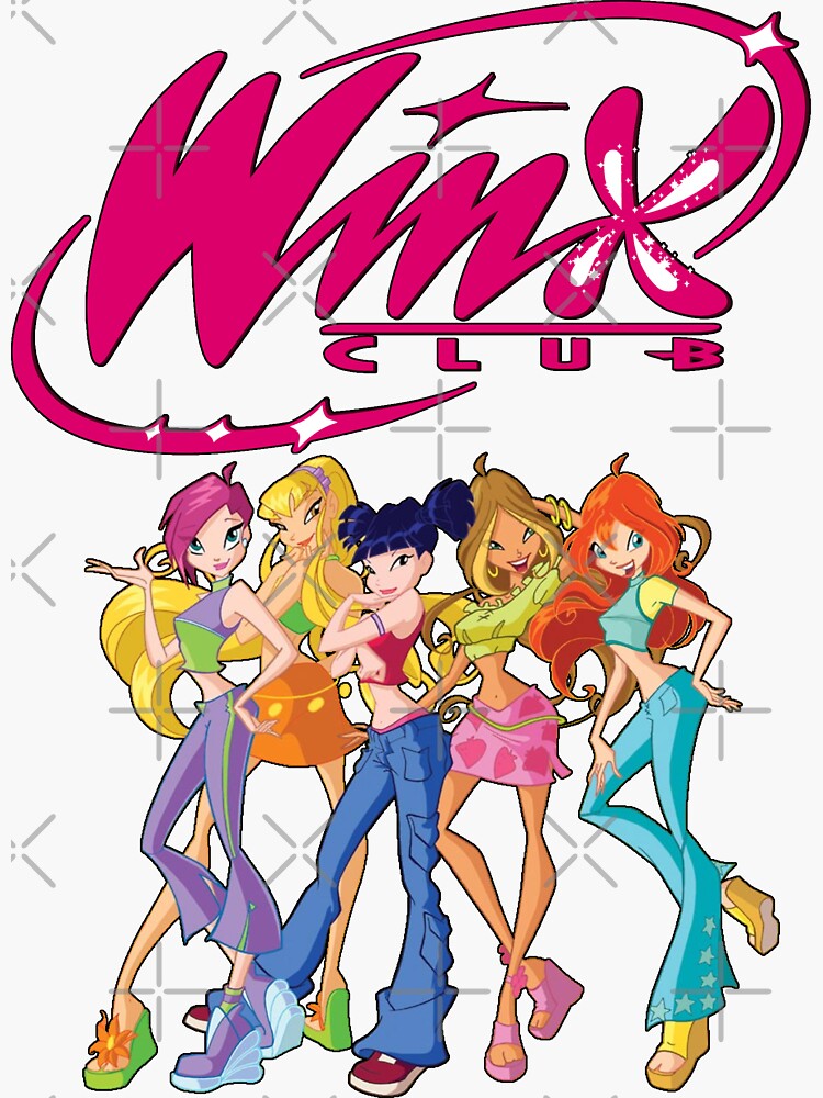 "Winx club" Sticker for Sale by Marijeta16 | Redbubble