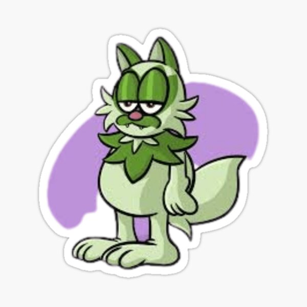 "Sprigatito" Sticker for Sale by SHIRTDEEP | Redbubble
