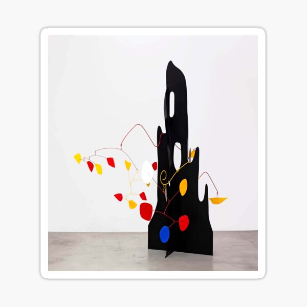 "Alexander Calder 43" Sticker for Sale by AZLAM | Redbubble