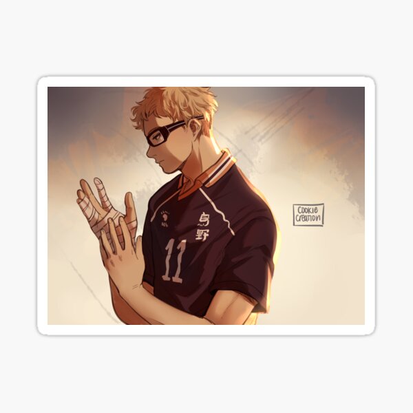 "Tsukki" Sticker by cookiecreation | Redbubble