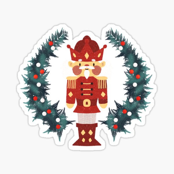 "nutcracker" Sticker for Sale by mikaylart | Redbubble