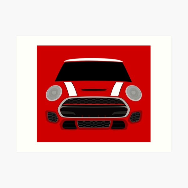 "White Italian Job" Art Print for Sale by Subspeed | Redbubble