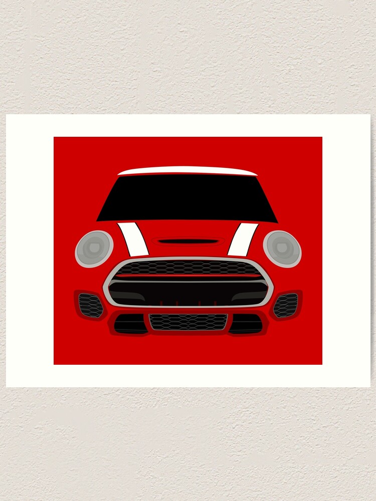 "White Italian Job" Art Print for Sale by Subspeed | Redbubble