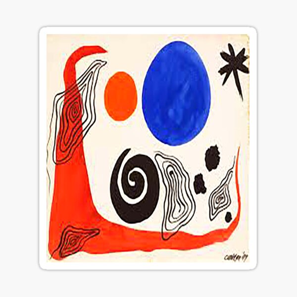 " calder alexander 561" Sticker for Sale by AZLAM | Redbubble