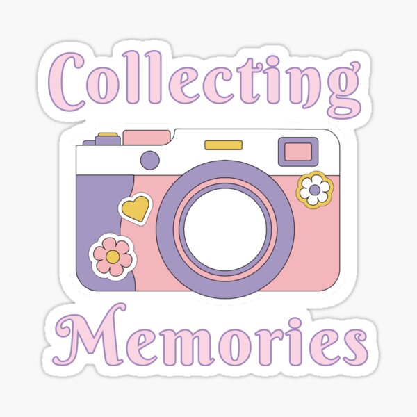 "Collecting memories" Sticker for Sale by Sakshi-S | Redbubble