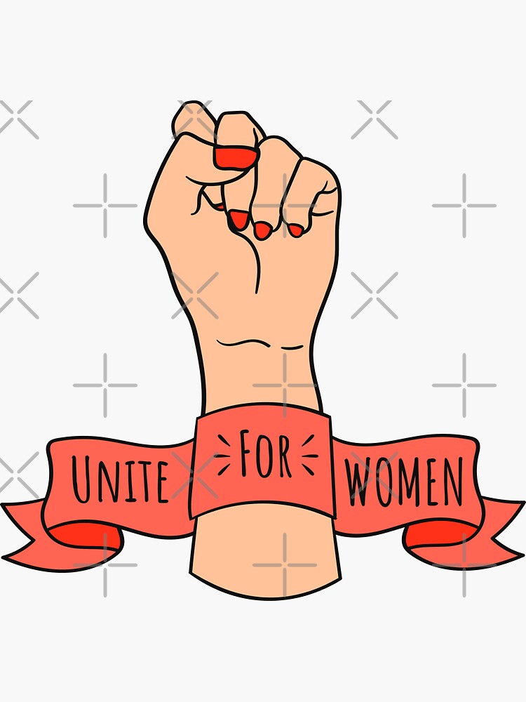"Unite for Women Powerful Motivational Quote Design Girl Power Woman ...