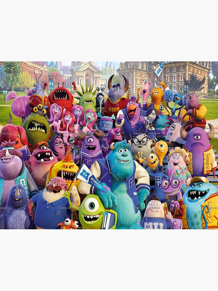 Monsters Inc Premium Matte Vertical Poster