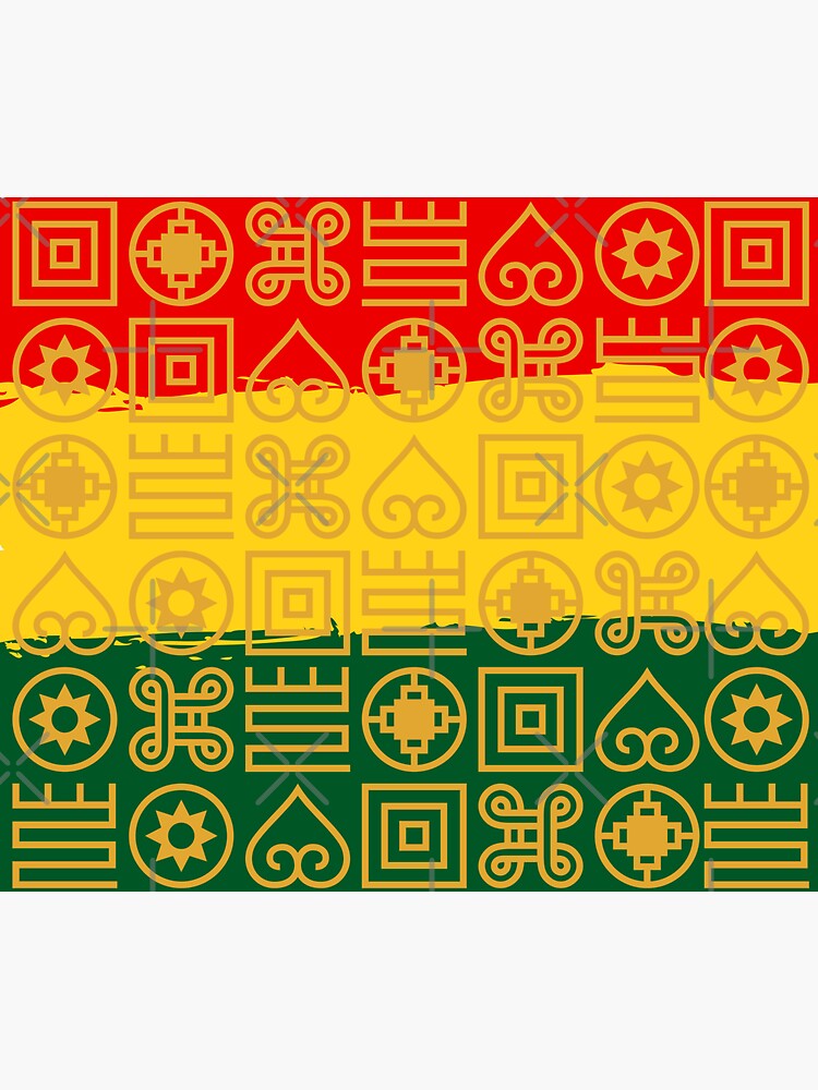 "Ghana Flag Colours and Symbols" Sticker for Sale by AfriStyleUK ...