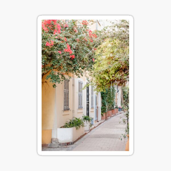"Antibes City Print, Travel Antibes France, French Riviera Streets ...