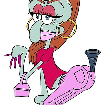 "Yassified Squidward" Poster for Sale by georgiabell99 | Redbubble