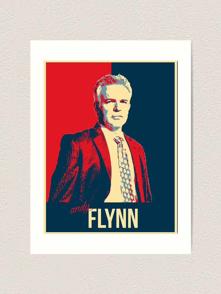 "Major Crimes; Andy Flynn - Hope Poster" Art Print by amea | Redbubble
