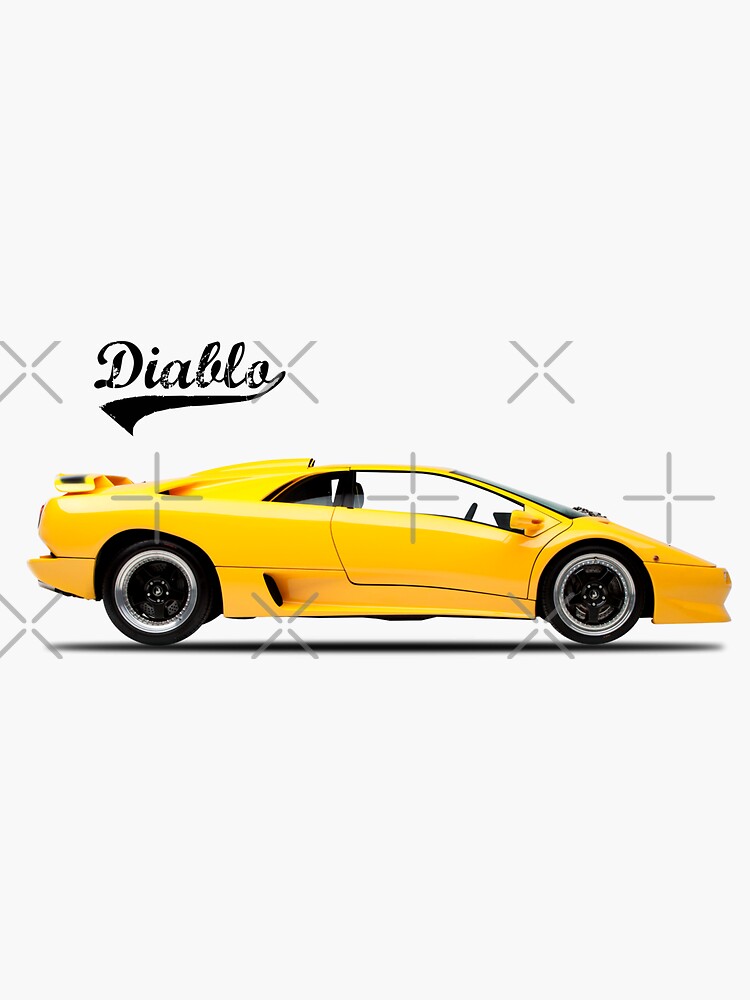 "Diablo" Sticker for Sale by rogue-design | Redbubble