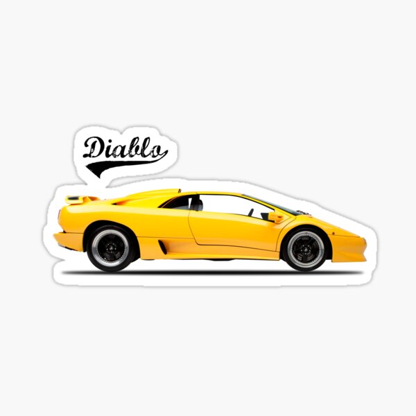 "Diablo" Sticker for Sale by rogue-design | Redbubble