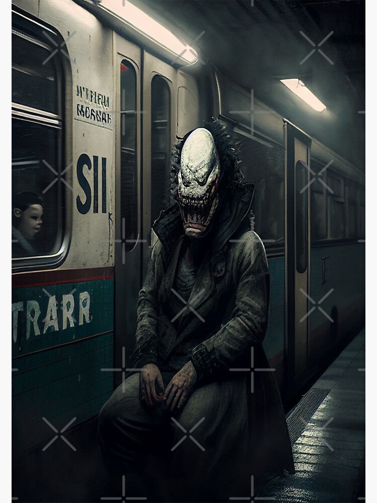 "Evil is Waiting" Sticker for Sale by DalexMK | Redbubble