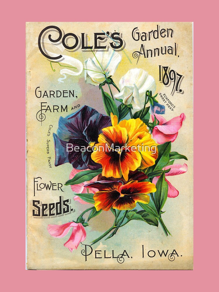 "Vintage Seed Pack Art - Old Seed Packet Art " Sticker for Sale by ...