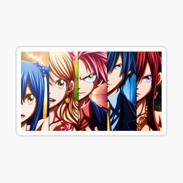 Fairy Tail Stickers | Redbubble