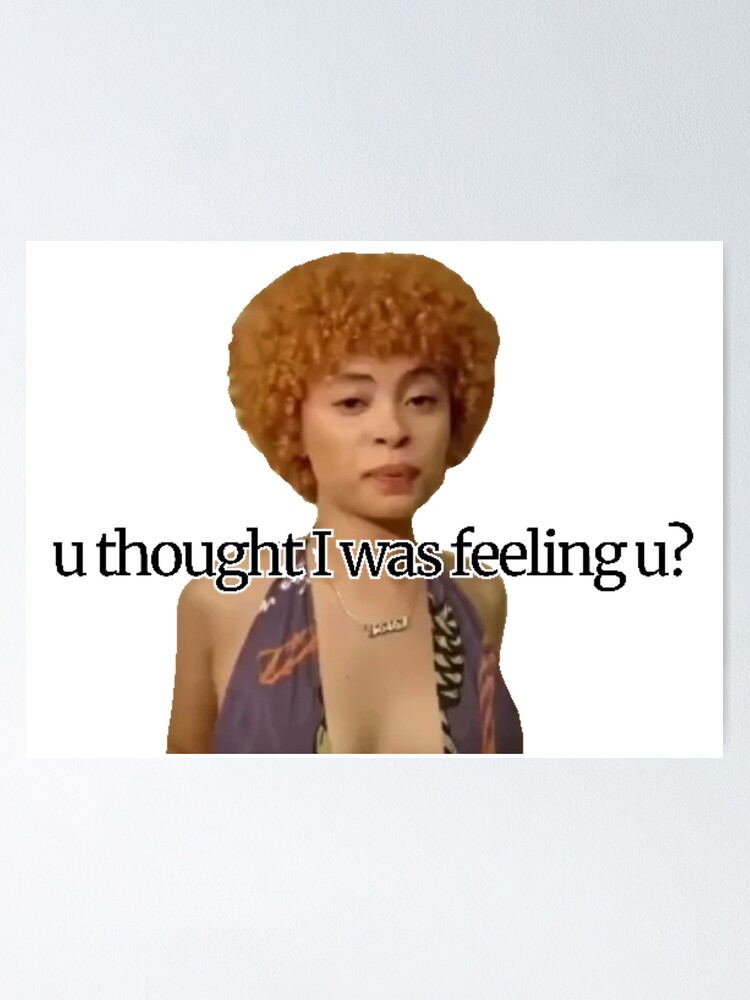 "munch ice spice" Poster for Sale by honeyorchid | Redbubble