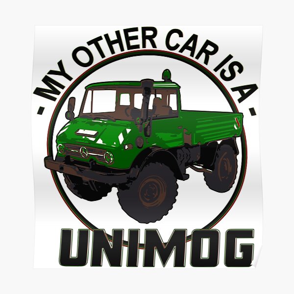 Poster: Unimog | Redbubble