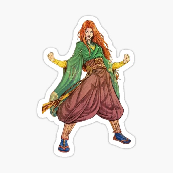 "Grey Sorceress" Sticker for Sale by efoze | Redbubble