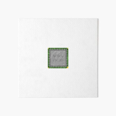"CPU Pixel Art" Art Board Print for Sale by nicknote | Redbubble